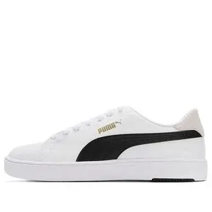 PUMA Serve Pro Lite Low Top Sneakers - White/black