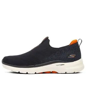 Sketchers Go Walk 6 Slip On Athletic Shoes - Navy/orange
