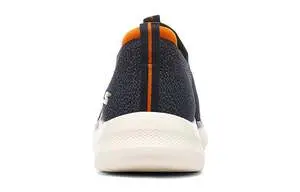 Sketchers Go Walk 6 Slip On Athletic Shoes - Navy/orange
