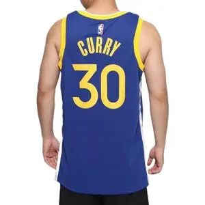 Nike Golden State Warriors Stephen Curry Icon Edition Jersey - Blue