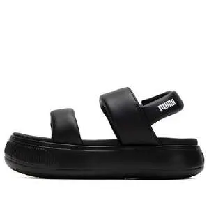 PUMA Mayu Puffy Slides - Black