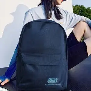 Sketchers Backpack With Logo Print - Blue