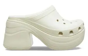 CROCS Siren Clog High Heel - Bone