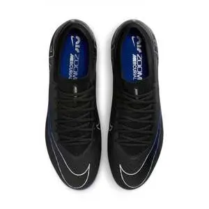 Nike Zoom Mercurial Vapor 15 Pro Fg 'shadow Pack' Athletic Sneakers - Black/hyper Royal/chrome