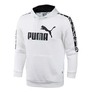 PUMA Hooded Casual Top - White