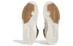 Adidas Originals Drop Step Xl High Top Sneakers - White/brown/black