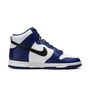 Nike Dunk High Sneakers - White/blue