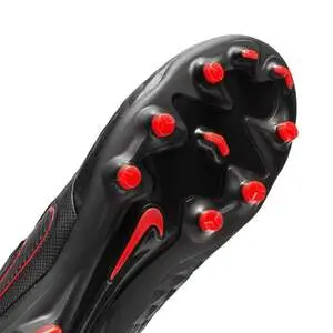 Nike Tiempo Legend Pro Fg Athletic Sneakers - Black/red