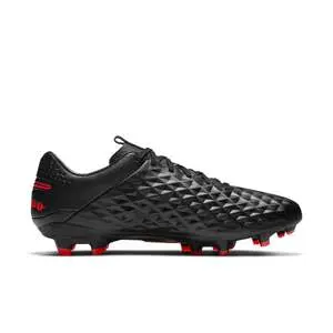 Nike Tiempo Legend Pro Fg Athletic Sneakers - Black/red