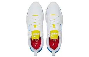 PUMA R78 Sneakers - White/red/blue
