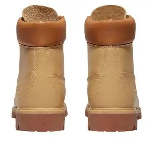 Timberland Premium 6 Inch Waterproof Leather Boots - Beige