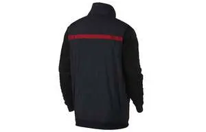 JORDAN Air Sports Pullover Fleece Lined Jacket - Black