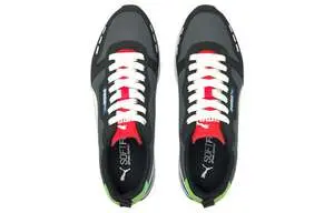 PUMA R78 "castlerock" Sneakers - Black/green/red