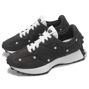 NEW BALANCE 327 "flowers Black" Sneakers - Black/white
