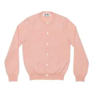 Play Comme Des Garcon Cardigan - Pink