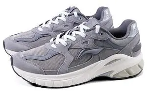 LI-NING Furious Rider Runner Sneakers - Grey/white