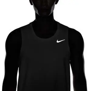 Nike Dri-fit Miler Running Vest - White