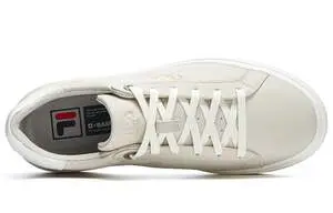 FILA Blocks Leather Lace-up Low Top Sneakers