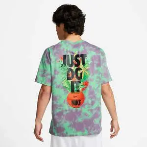 Nike Max90 Just Do It Basketball T-shirt 'green Purple