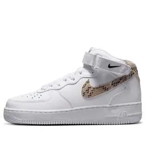 Nike Nike Air Force 1 '07 Mid "Snakeskin Swoosh" Sneakers White/black/sanddrift