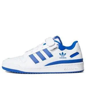 Adidas Forum Low Sneakers - Cloud White/royal Blue