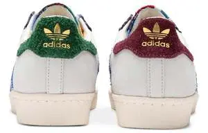 Adidas End. X Superstar "alternative Luxury" Sneakers - Blue/white/red