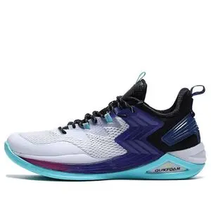 361 DEGREES Basketball Sneakers - White/navy/black