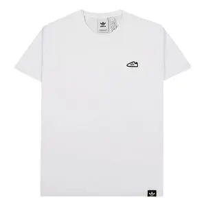 Adidas Originals Sst Embroidered Short Sleeve - White