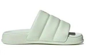 Adidas Adilette Essential Slide - Linen Green