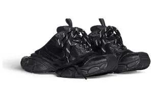 Balenciaga 3xl Mules Mesh And Polyurethane - Black