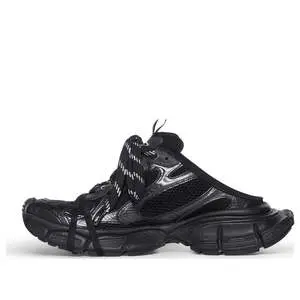 Balenciaga 3xl Mules Mesh And Polyurethane - Black