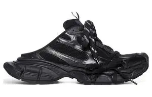 Balenciaga 3xl Mules Mesh And Polyurethane - Black