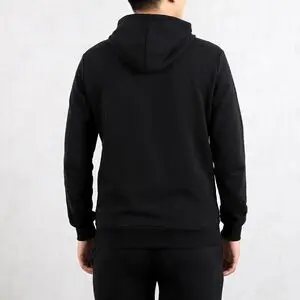 PUMA Classics Printing Drawstring Hoodie - Black