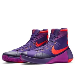 Nike Hyperdunk 2015 High Top Sneakers - Purple/orange
