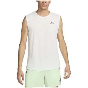 Nike Dri-fit Sleeveless Running Top - White