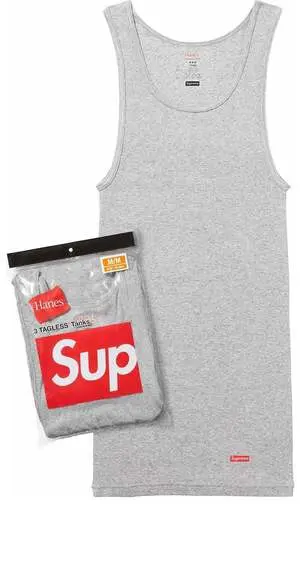 Supreme X Hanes Tagless Tank Tops