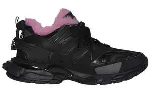 Balenciaga Track Sneakers - Black/pink