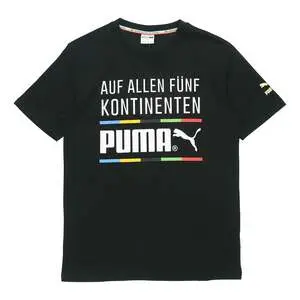 PUMA Alphabet Round Neck Short Sleeve