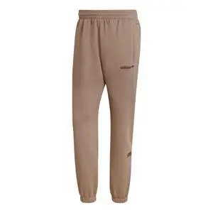 Adidas Originals Embroidered Logo Bundle Feet Sports Pants/trousers/joggers Brown - Multi-color
