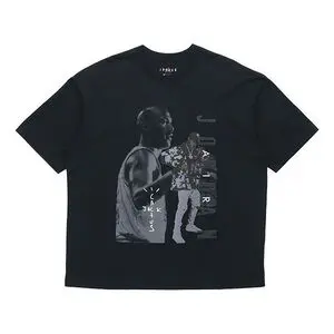 JORDAN X Cactus Jack Travis Scott T-shirt - Black