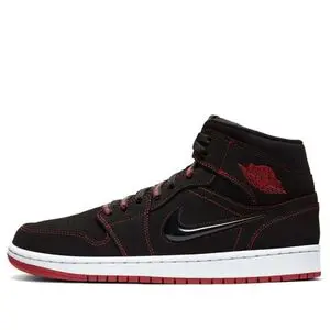 JORDAN Air Jordan 1 Mid 'Come Fly With Me' Sneakers Black/gym Red-white