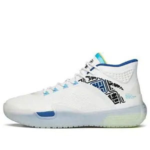 ANTA Badao Basketball High-top Sneakers - White/blue/black