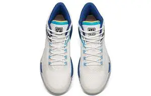 ANTA Badao Basketball High-top Sneakers - White/blue/black