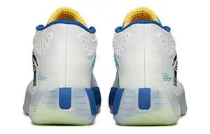 ANTA Badao Basketball High-top Sneakers - White/blue/black