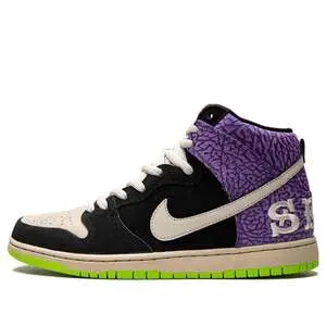 Nike Dunk High Premium 'send Help 2' Sneakers - Black/mortar-dark Raspberry