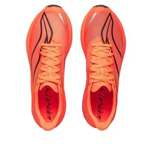 LI-NING Feidian 5 Challenger Athletic Sneakers - Fluorescent Orange