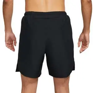 Nike Solid Color Logo Casual Running Sports Black Shorts