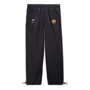 Nike X Fc Barcelona X Patta Logo Pants - Black