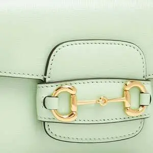 Gucci Horsebit 1955 Small Shoulder Bag - Light Green