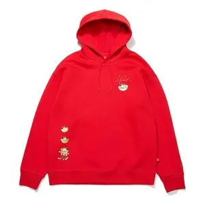 LI-NING Year Of The Rabbit Loose Fit Hoodie - Red